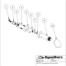Replacement Infrared Fuel Parts for RY2X2 - Asphalt Kingdom