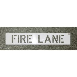 CH Hanson Econo Fire Lane Paint Stencil 12432