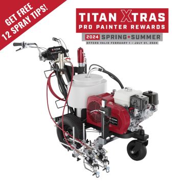 Titan Powerline and More Parking Lot Line Striping Machines