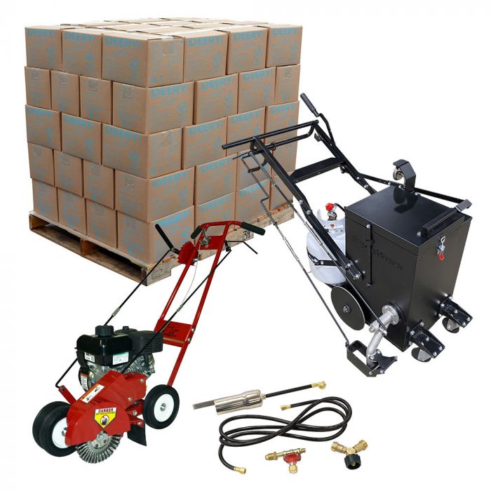 Crack Cleaning and Crack Filling Machine | Asphalt Kingdom