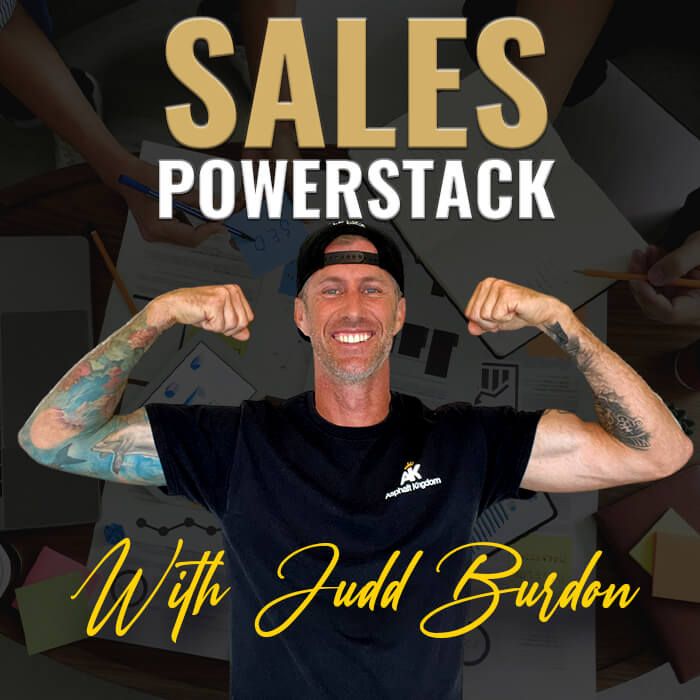 Sales Powerstack with Judd Burdon | Exclusive Sales Training
