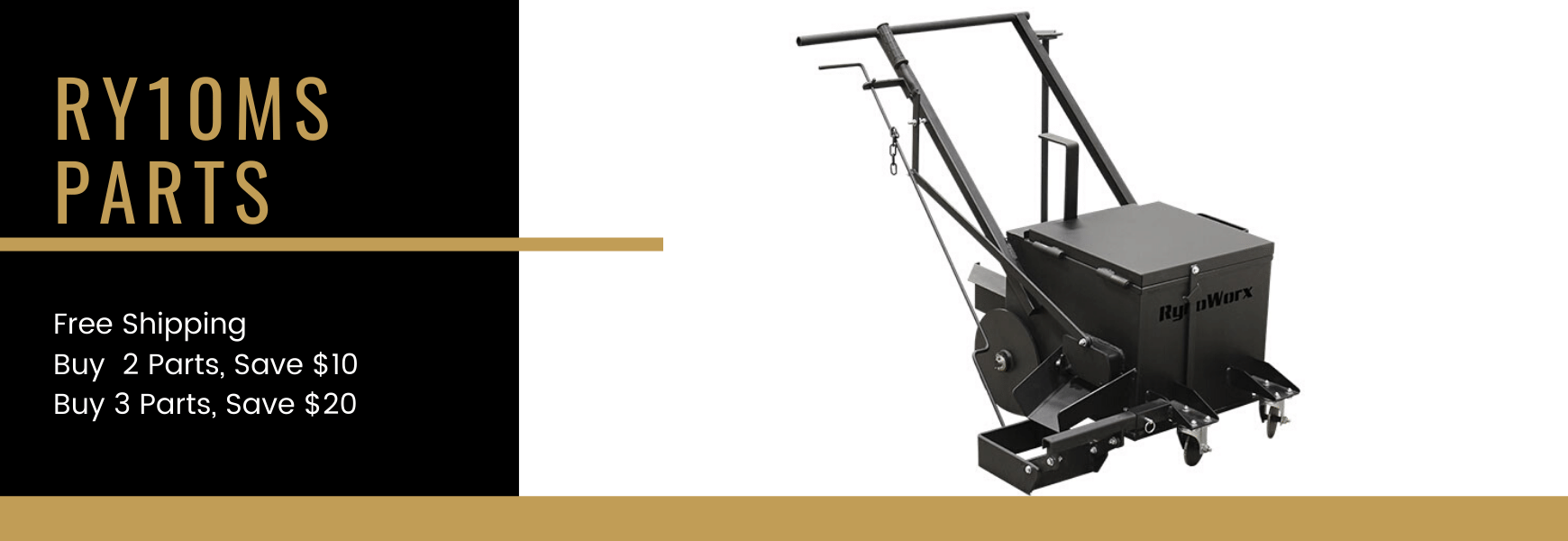 RynoWorx RY10 Mastic Machine Replacement Parts